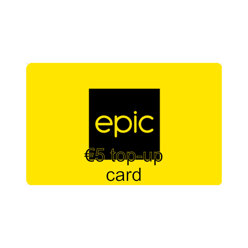 Epic €5 Top Up Card – Jends Convenience Store